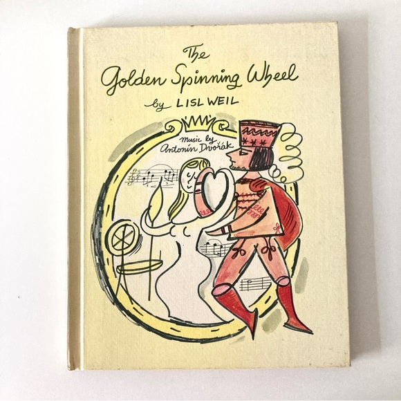 Vintage | Other | 626 969 Vintage The Golden Spinning Wheel By Lisl ...